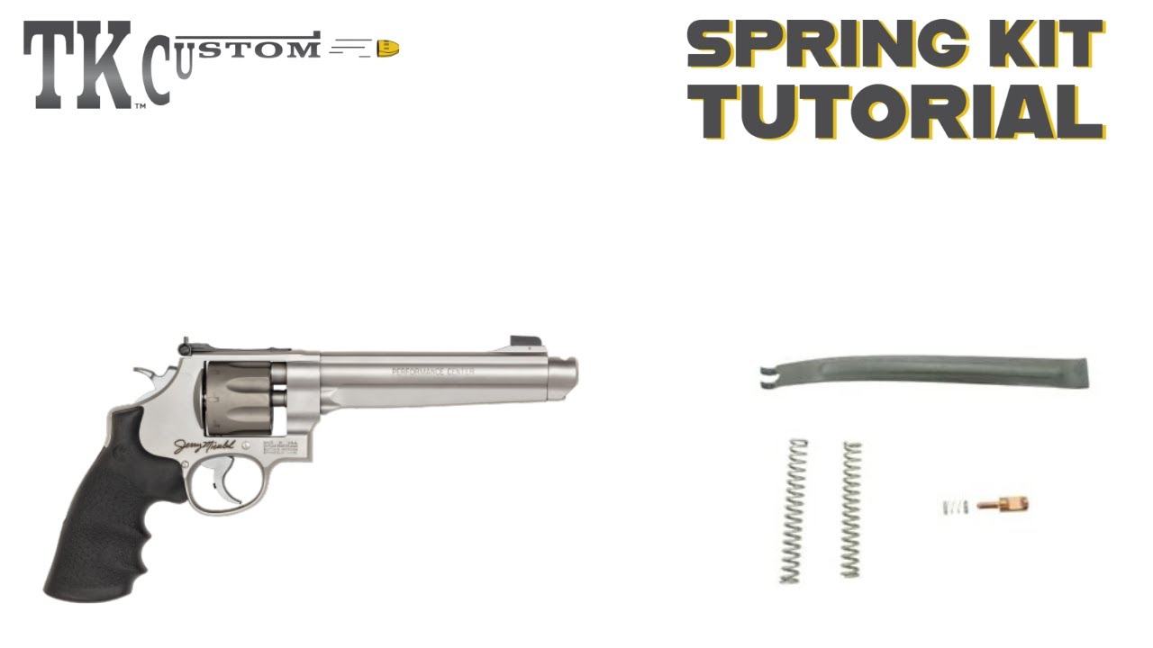 Competition Spring Kit for S&W K/L/N Revolver's 929 Tutorial 8.5LB ...