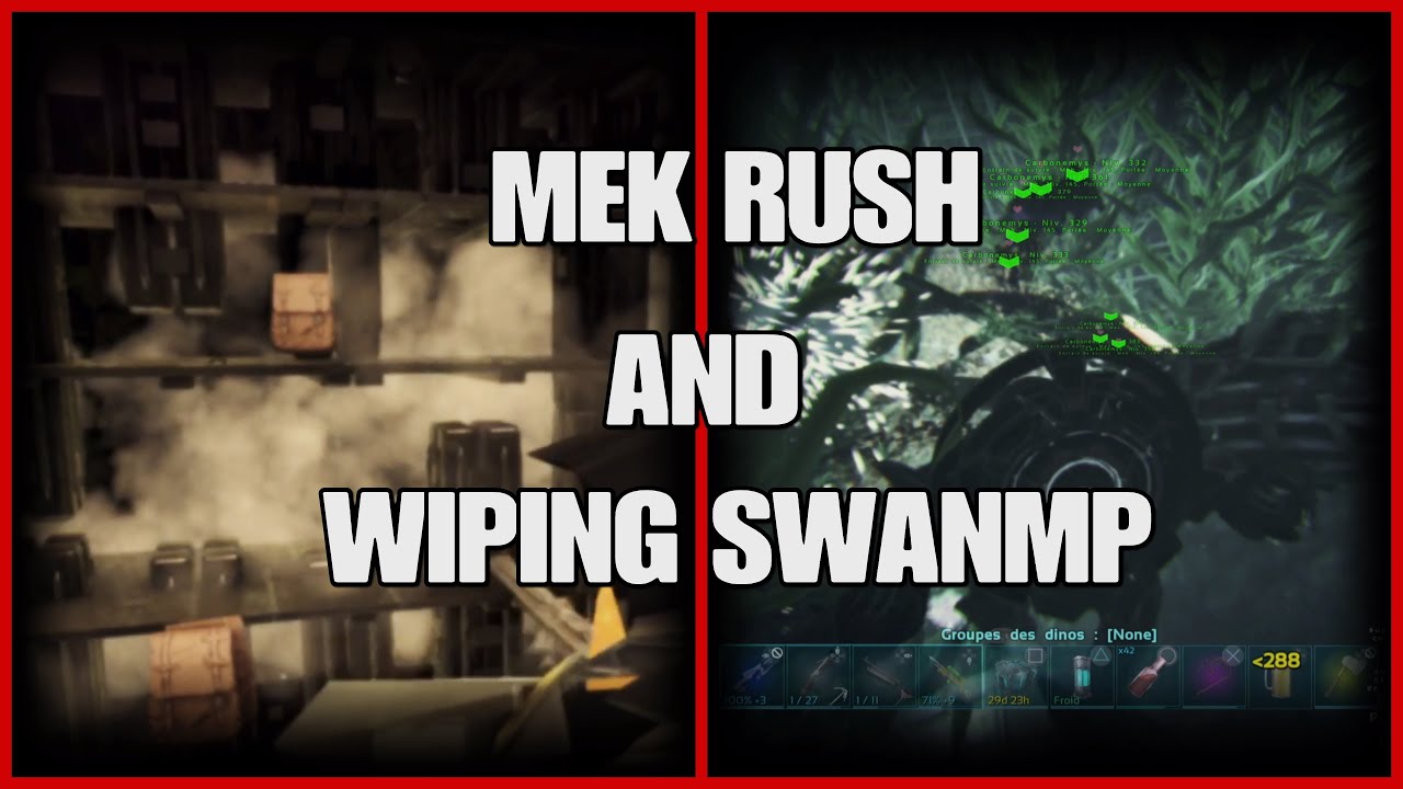(Ark Small Tribe Ps5) MEK RUSH HARD UW AND WIPING CAVE LOST - YouTube