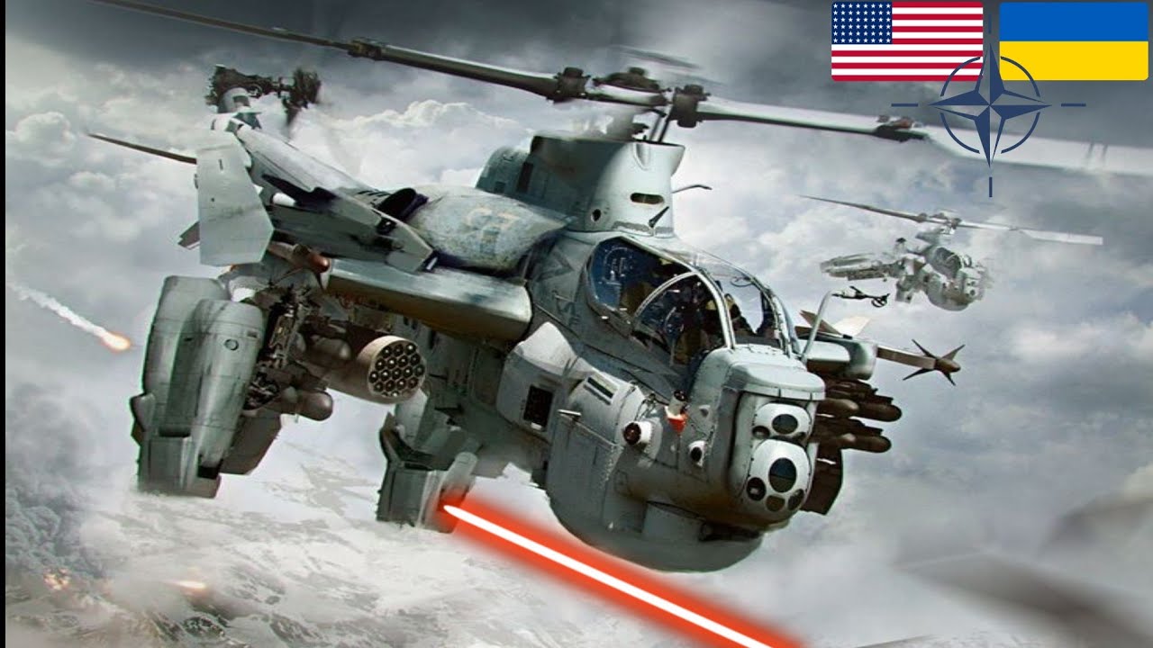 Ukrainian supersonic laser helicopter provided by NATO USA shoots down ...
