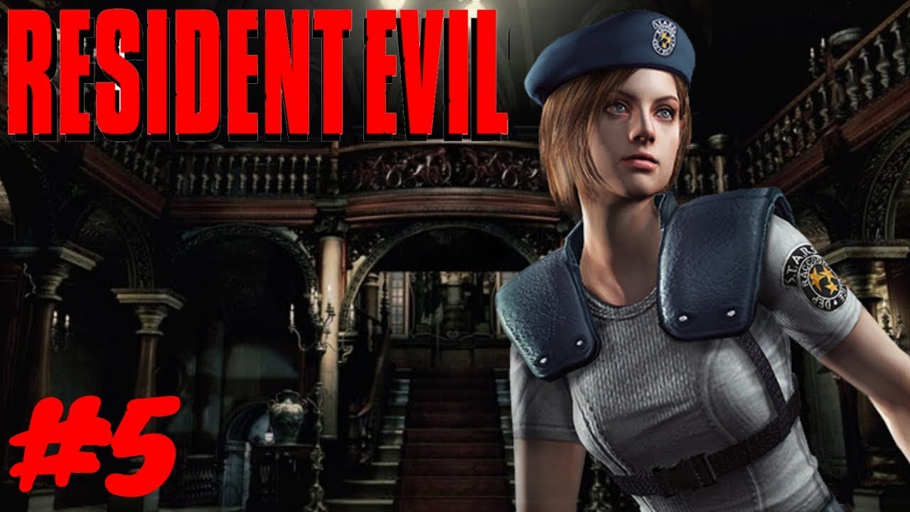 HUGE SPIDERS!!! | Resident Evil Remake Gameplay Walkthrough #5 - YouTube