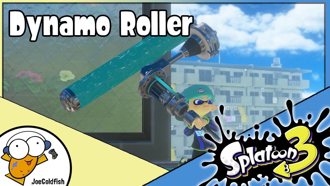 Dynamo Roller Weapon Showcase | Splatoon 3 - YouTube