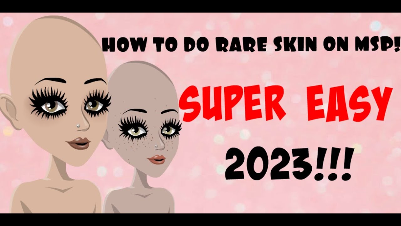 *SUPER EASY* HOW TO DO RARE SKIN ON MSP!!! *BEGINNER FRIENDLY* 2023 ...