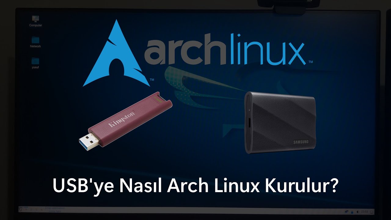 USB'ye Nasıl Arch Linux Kurulur? - YouTube