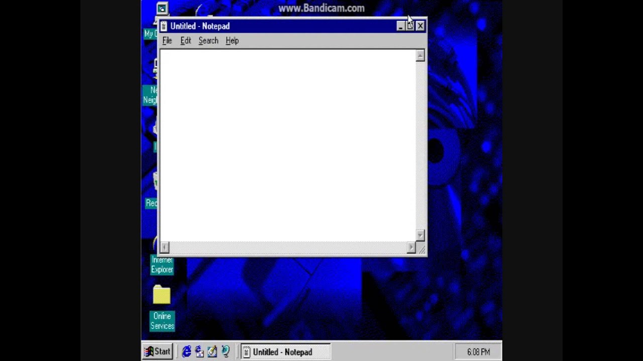 Windows 95 On The Internet - YouTube