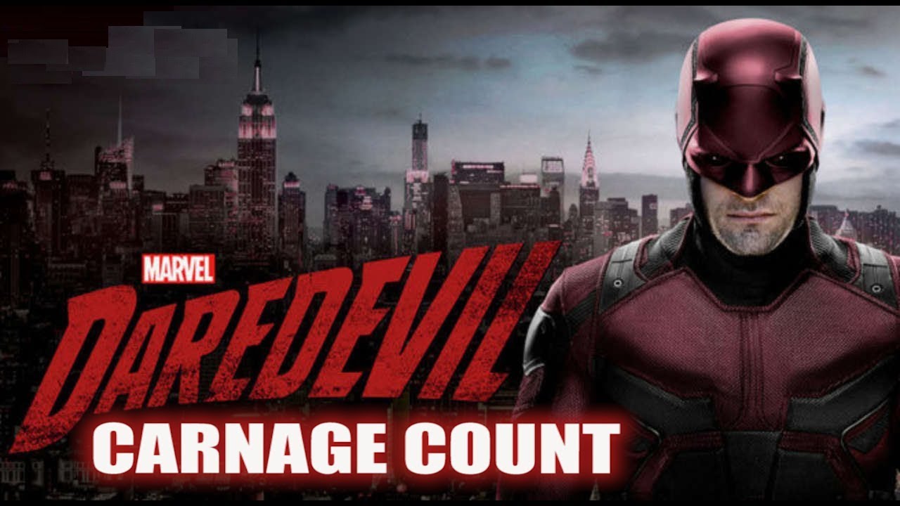 Daredevil Season 1 (2015) Carnage Count - YouTube