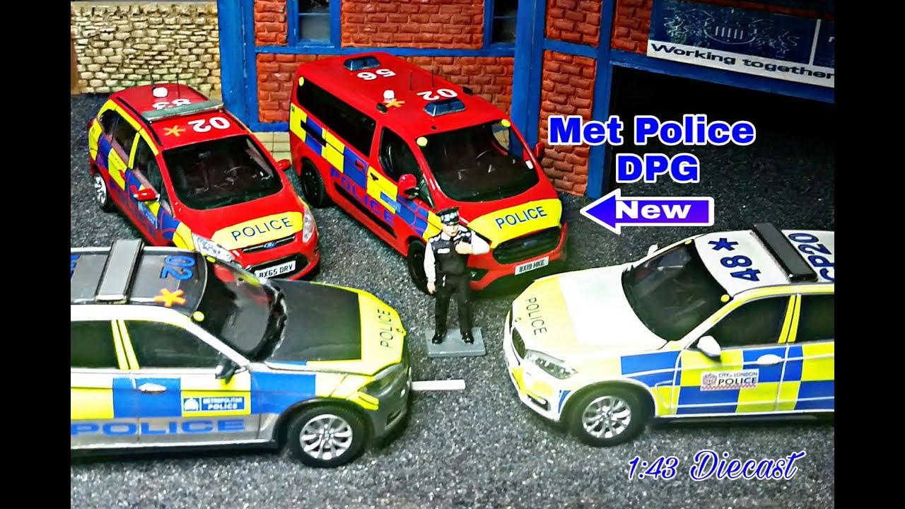 1:43 Metropolitan Police New DPG Ford Transit Van - YouTube