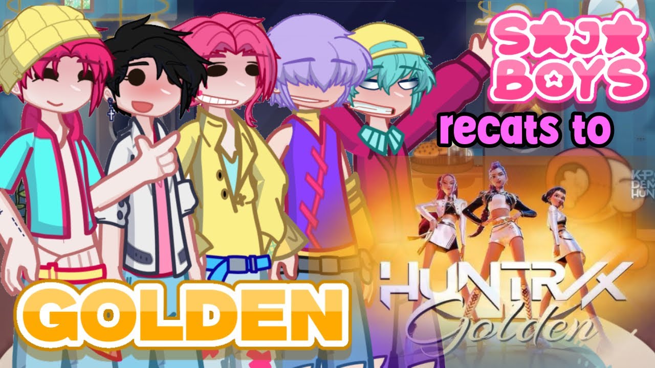SAJA BOYS reacts to GOLDEN BY HUNTRIX - YouTube