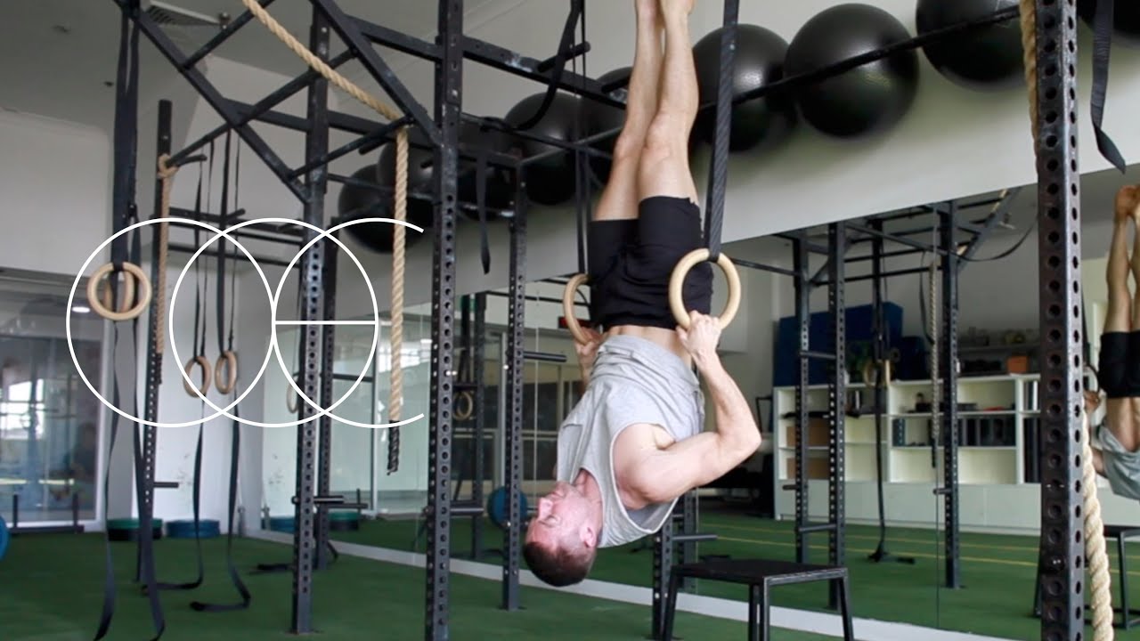 Inverted Dip, Dip Deadlift. Ring Bicep Tricep Bend Workout - YouTube