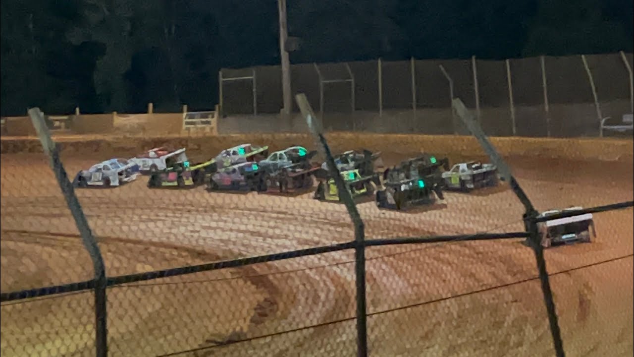 7/23/2022 Sharp Mini Late Models Harris Speedway - YouTube