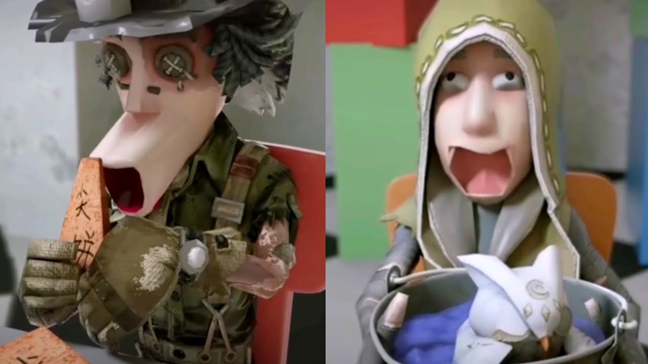 Norton & Naib come to Manor to EAT? Identity V 3D animation 第五人格 - YouTube