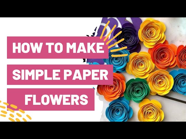 Paper Flowers Using Cricut | Best Flower Site