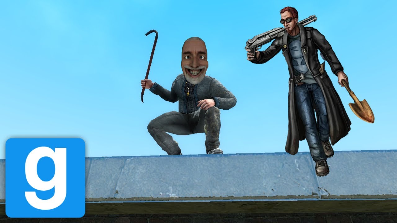 I met postal dude in Garry's mod!!! - YouTube