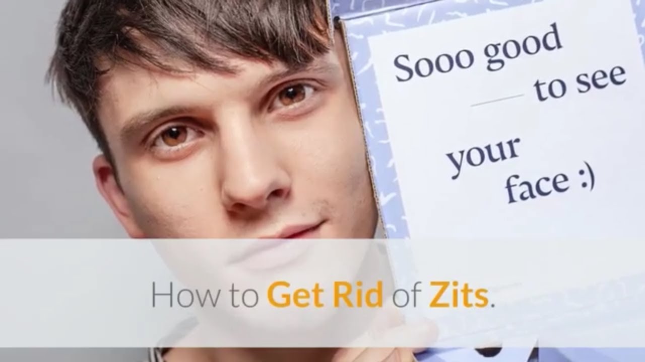 How to Get Rid of Zits [2021] 🔶 - YouTube