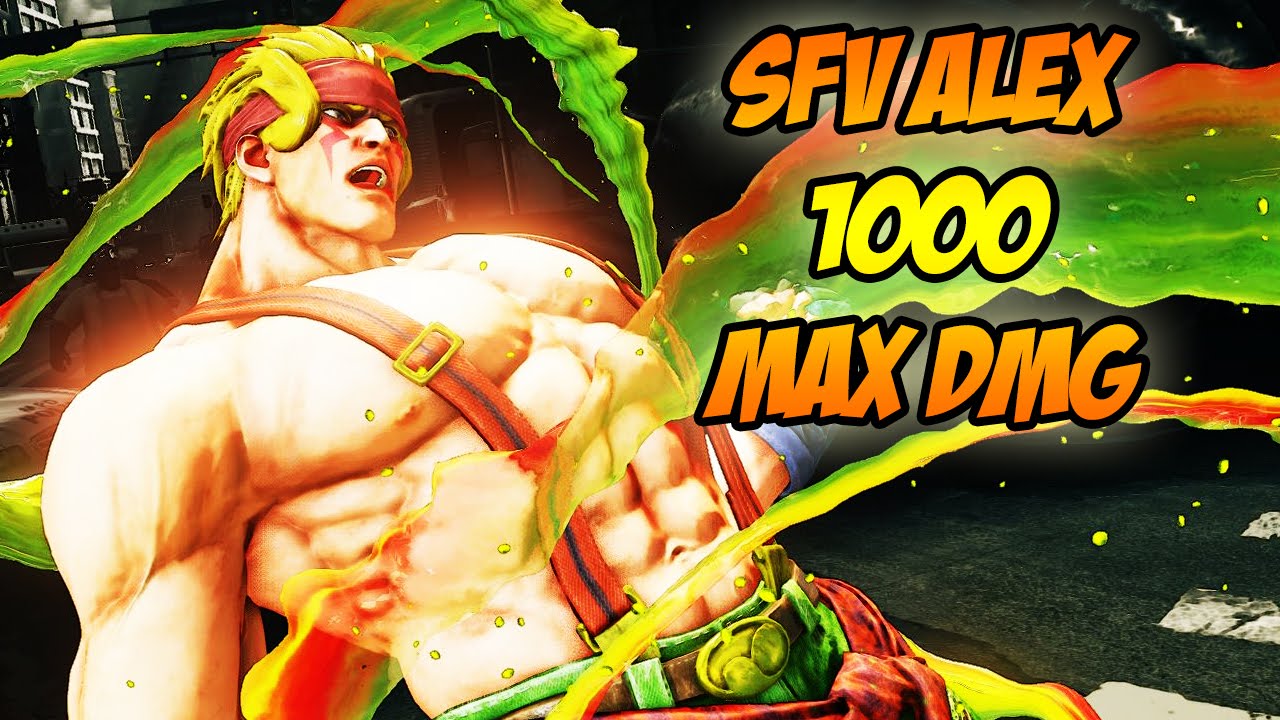 SFV - Alex 1000 Max DMG Combo Reset? - YouTube