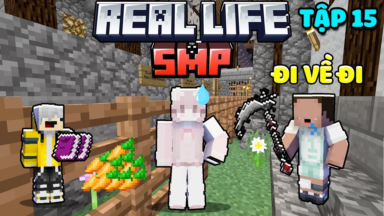 MINECRAFT REAL LIFE SMP TẬP 15: HÀNH TRÌNH TRỞ THÀNH TOP 1 SERVER ...