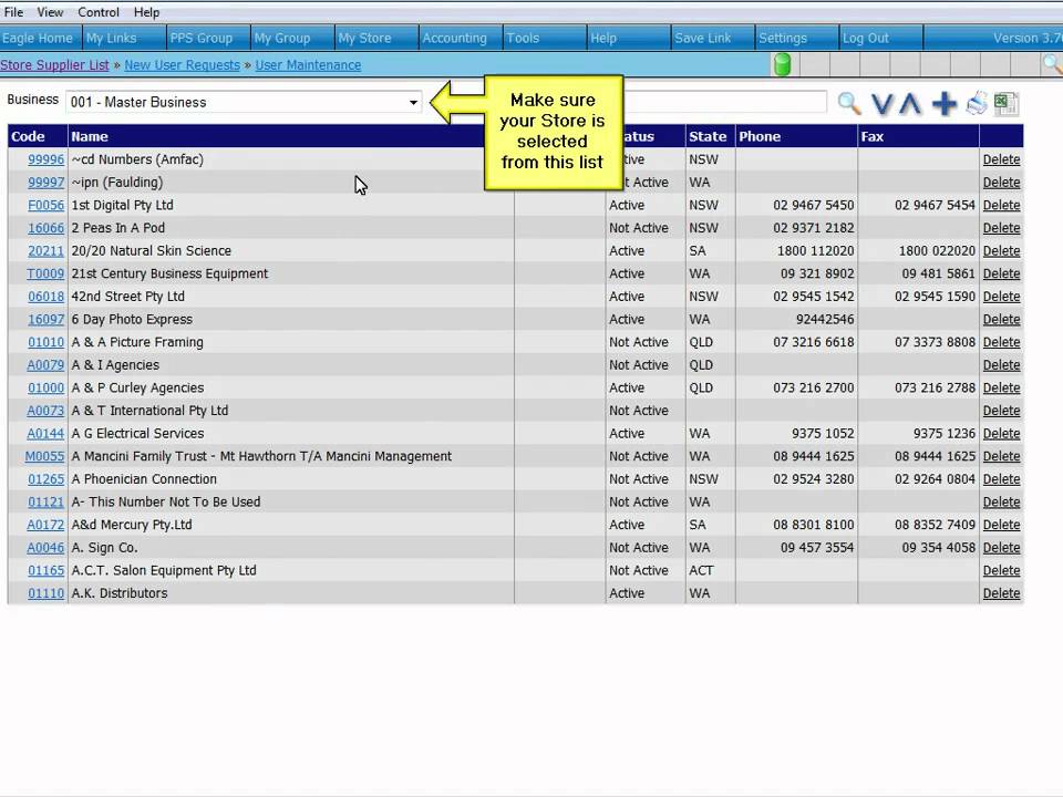 Entering Supplier Account Numbers - YouTube
