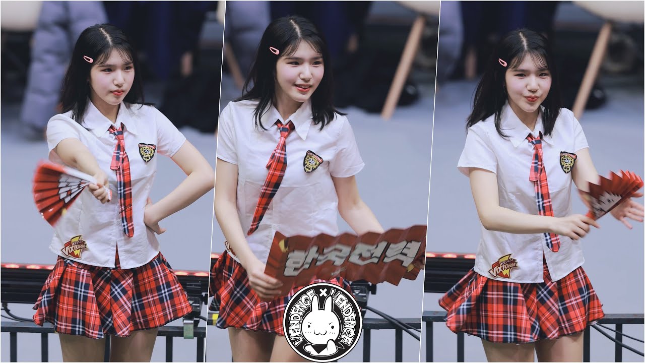 [4K] 230212 치어리더 염세빈 직캠 '응원 리액션 모음' Yeom Sebin Fancam @한국전력 남자배구 By 벤뎅이 ...