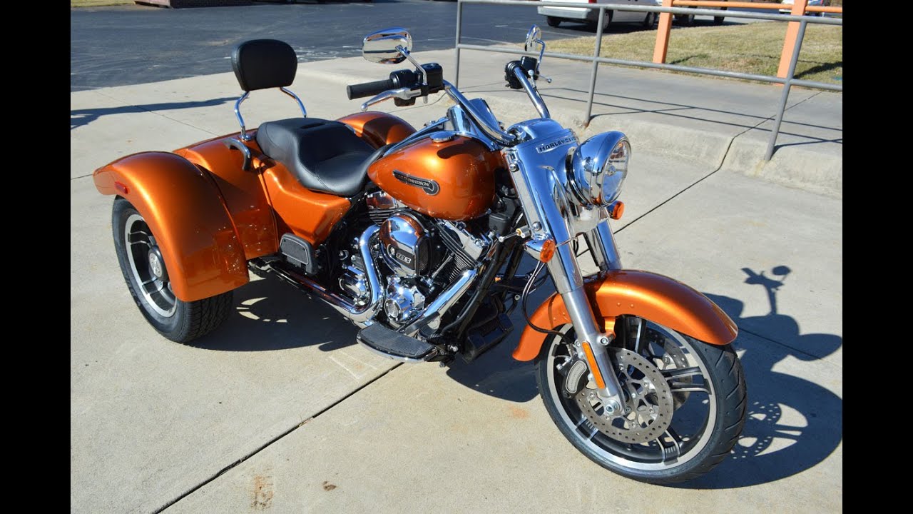 SOLD! 2015 Harley-Davidson® FLRT - Freewheeler Amber Whiskey 4255 - YouTube