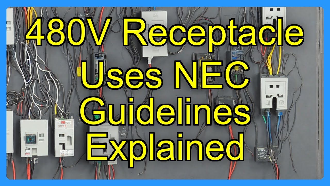 480V Receptacle Uses NEC Guidelines Explained - YouTube
