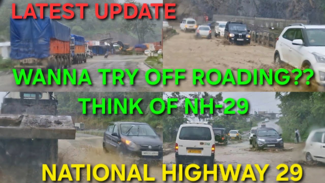 LATEST UPDATE | NH-29 | ROAD CONDITION AFTER HEAVY RAIN | #trending # ...