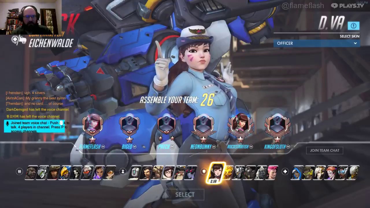 OW - Comp - Season 8 Another Ranked Run - YouTube