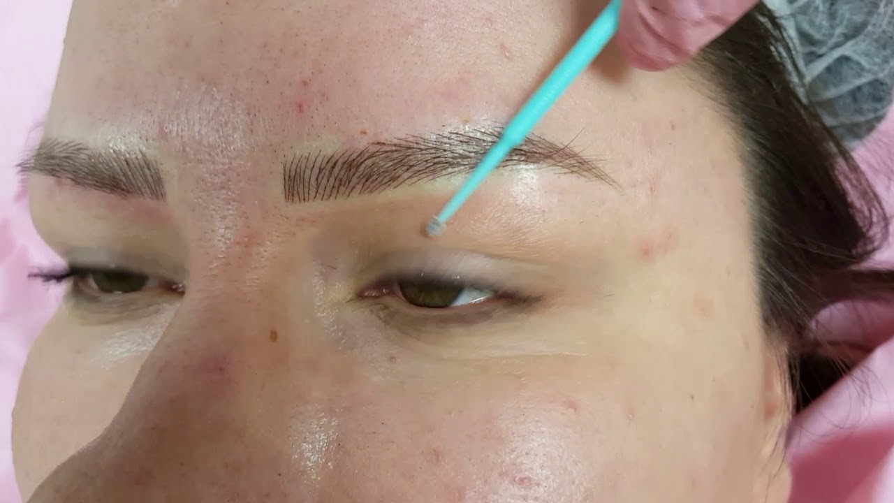 Structured Eyebrows Microblading Oily Skin by El Truchan @ Perfect ...