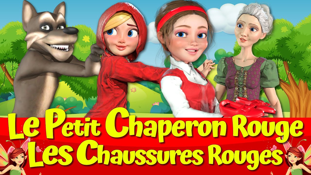 🔴 Le Petit Chaperon Rouge et le Grand méchant Loup 🔴🐺I Les Chaussures ...