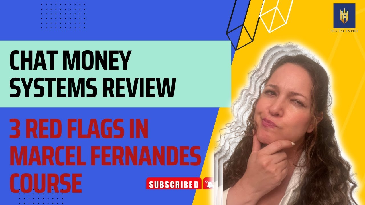 CHAT MONEY SYSTEMS REVIEW 💥3 FLAGS IN MARCEL FERNANDES COURSE - YouTube
