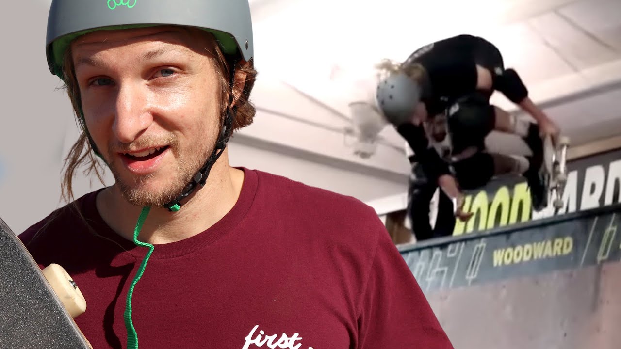 TODAY I LEARNED AN OLYMPIC VERT TRICK! - YouTube
