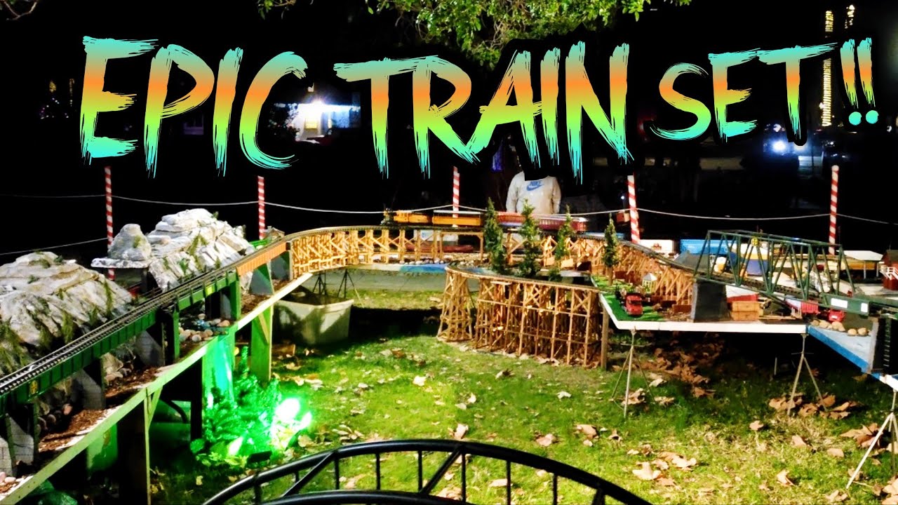 EPIC TRAIN SET Made in Oxnard‼️🚂 #trainvlog - YouTube
