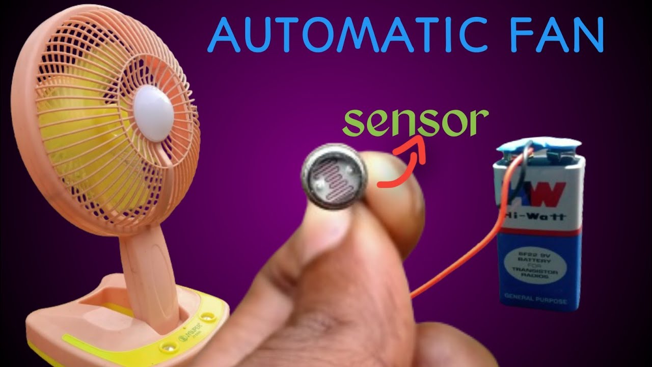 HOW TO MAKE A AUTOMETIC FAN. Sensor connection. - YouTube