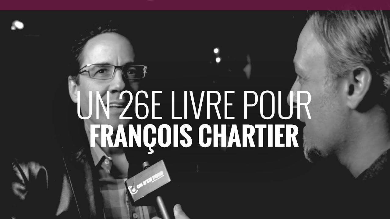 Un 26e livre pour François Chartier - YouTube