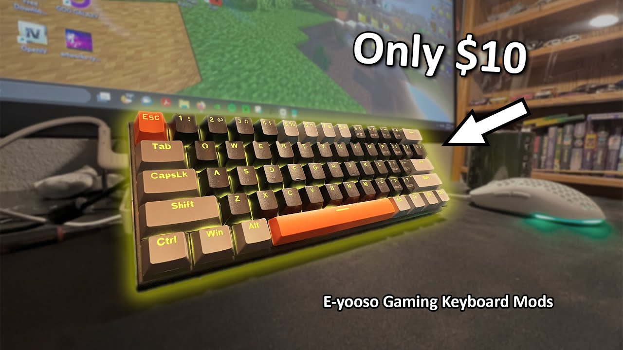 Modding a $10 Thrift Store Gaming Keyboard - YouTube