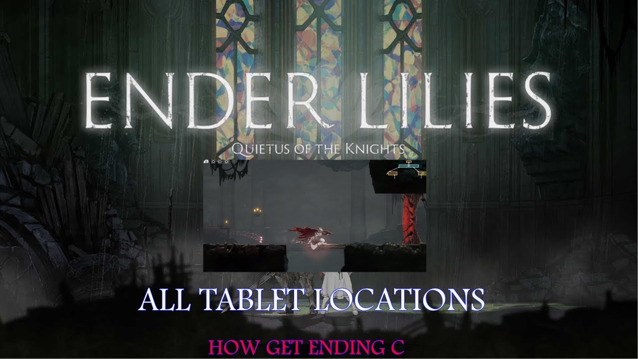 Ender lilies walkthrough - All tablet locations - YouTube