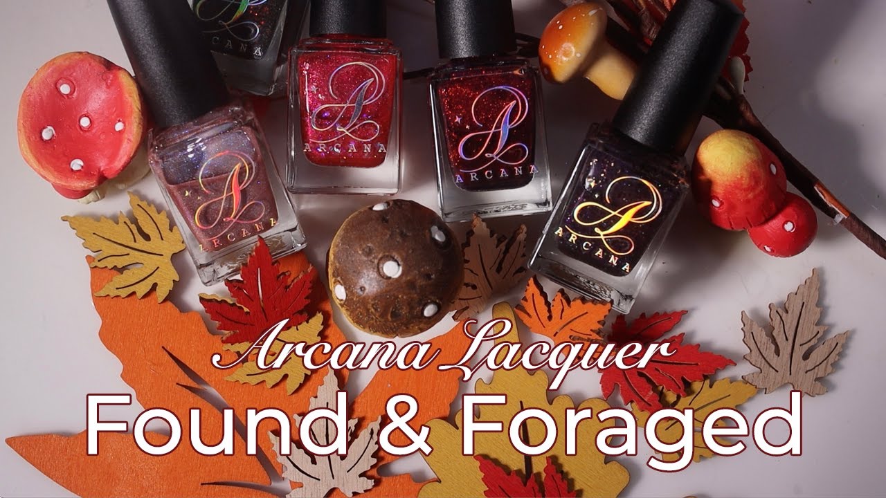 Arcana Lacquer Found & Foraged Collection - YouTube