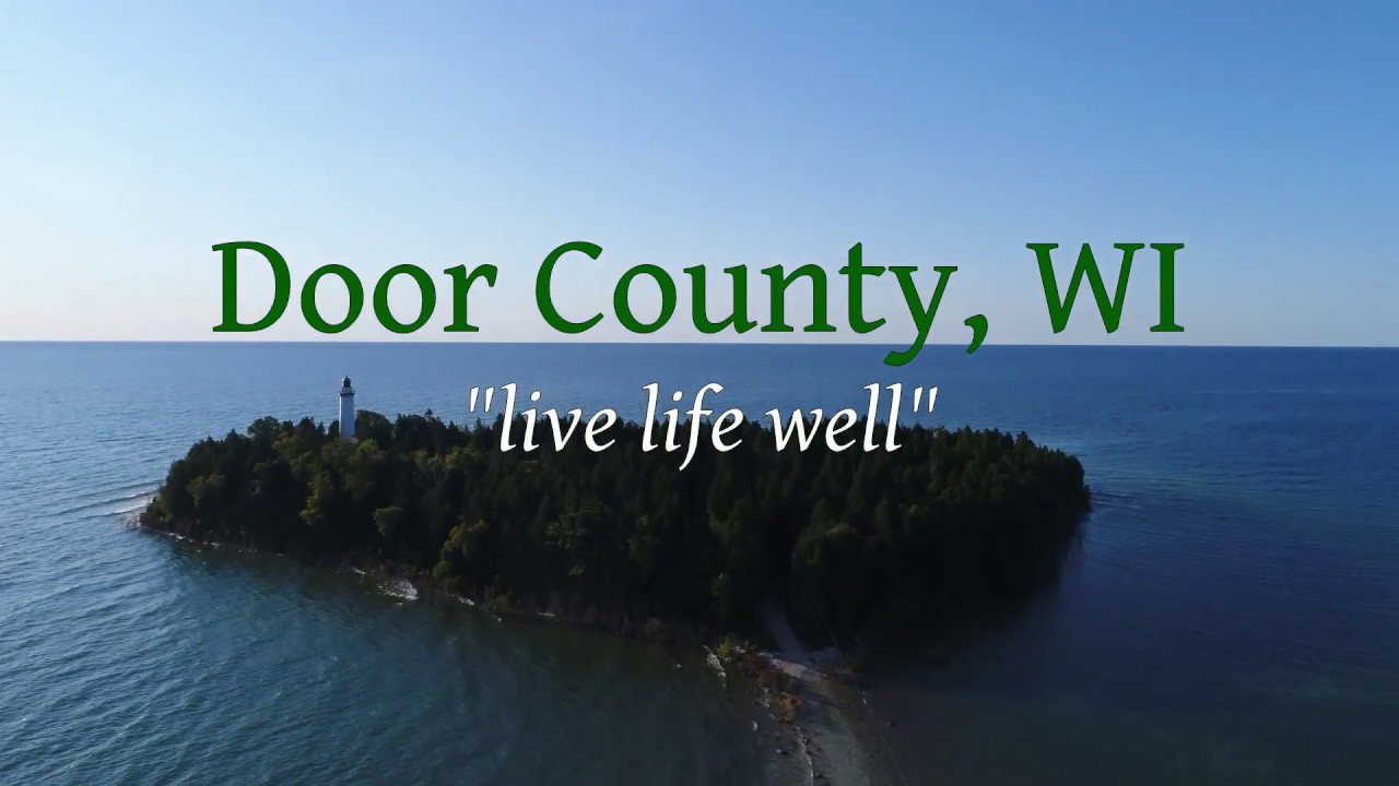 Door County, Wisconsin, Aerial Drone Video - YouTube