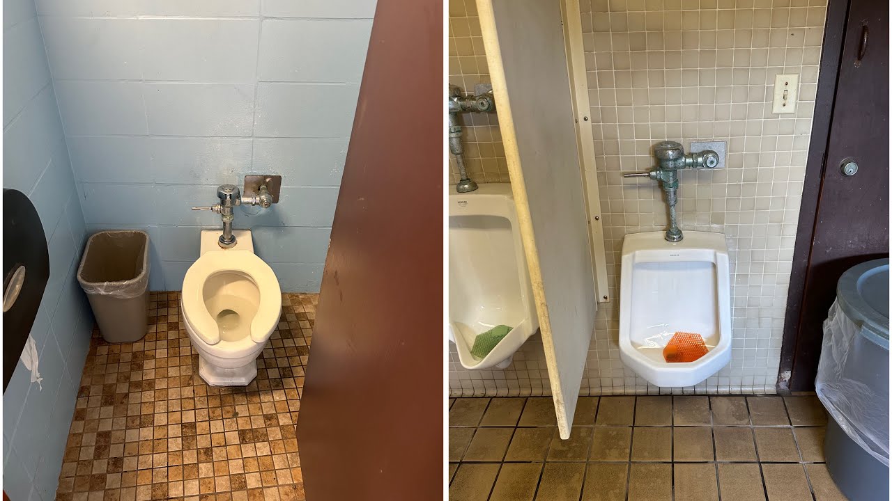 [305] Gladys Porter Zoo restrooms - YouTube