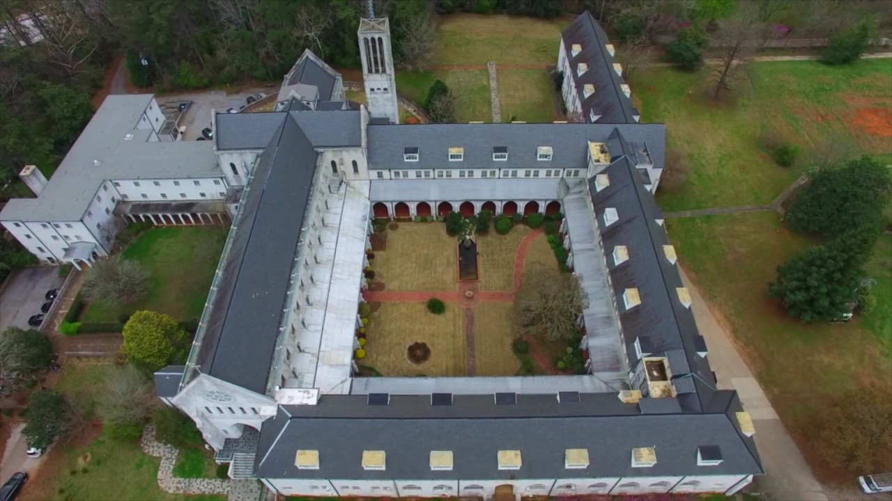 Monastery of the Holy Spirit Conyers Georgia - YouTube
