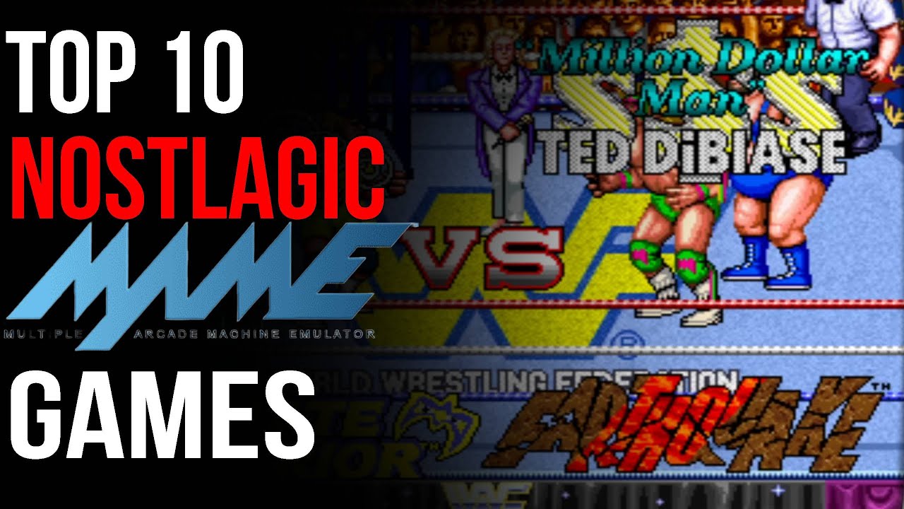 Top 10 Nostlagic Mame Games - YouTube