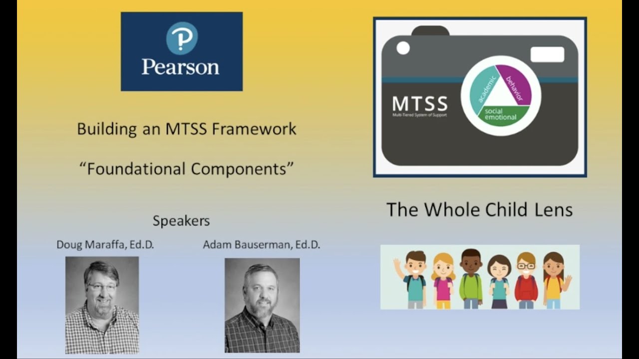 Webinar 1: MTSS Foundation: Foundational Components - YouTube