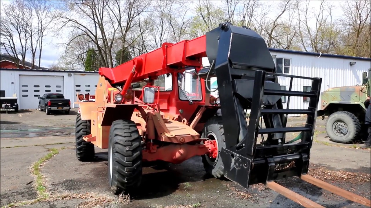 SkyTrak 6000M Telehandler For Sale at Auction - YouTube