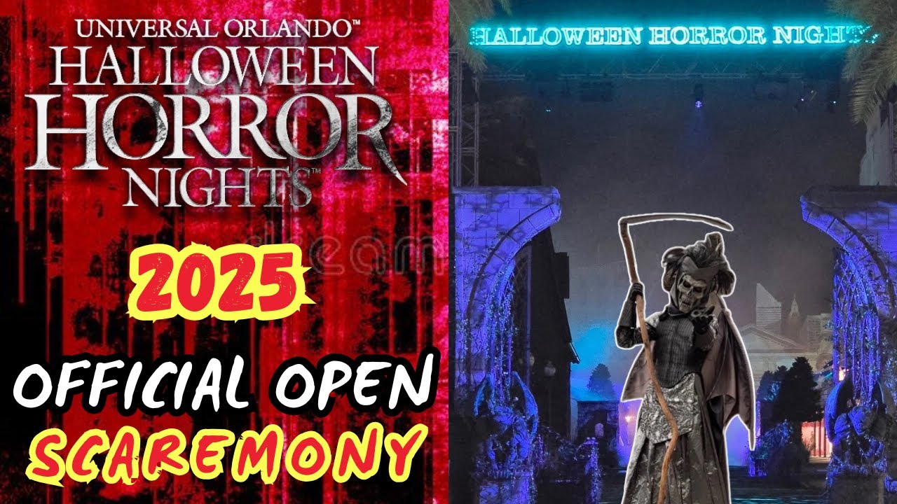 HHN 34 | OFFICIAL OPENING SCAREMONY | FIRST LOOK Of Dead Coconut Club ...
