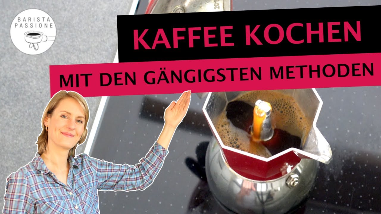 Kaffee kochen »»» 3 einfache Methoden vorgestellt: Filterkaffee, French ...