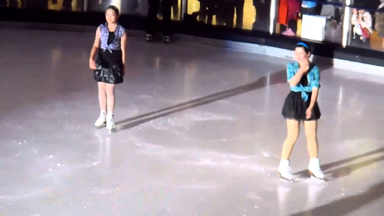 Grease Ice Skating Performance - YouTube