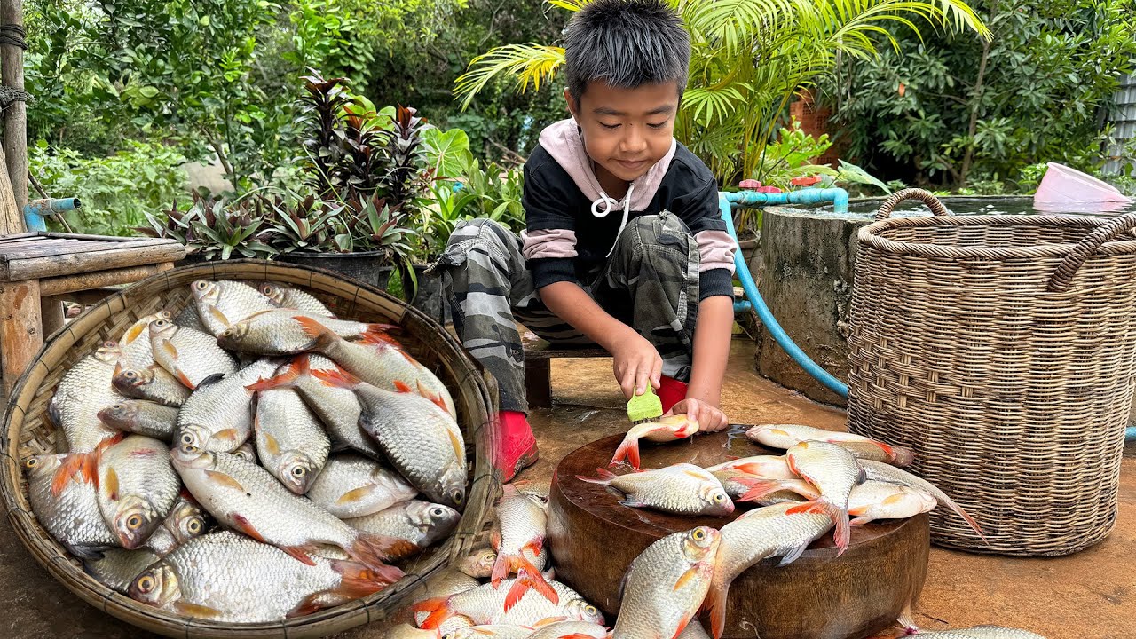 Yummy Red tail fish cooking with 2 recipes - Chef Seyhak - YouTube
