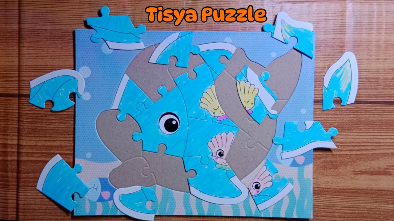 2 Menit Menyusun Kembalk Puzzle Mewarnai | Bermain Seru Bersama ...