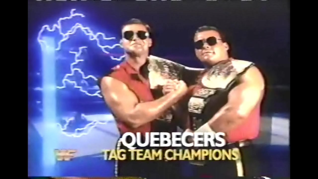 Quebecers vs Virgil & Mark Thomas Wrestling Challenge Dec 19th, 1993 ...