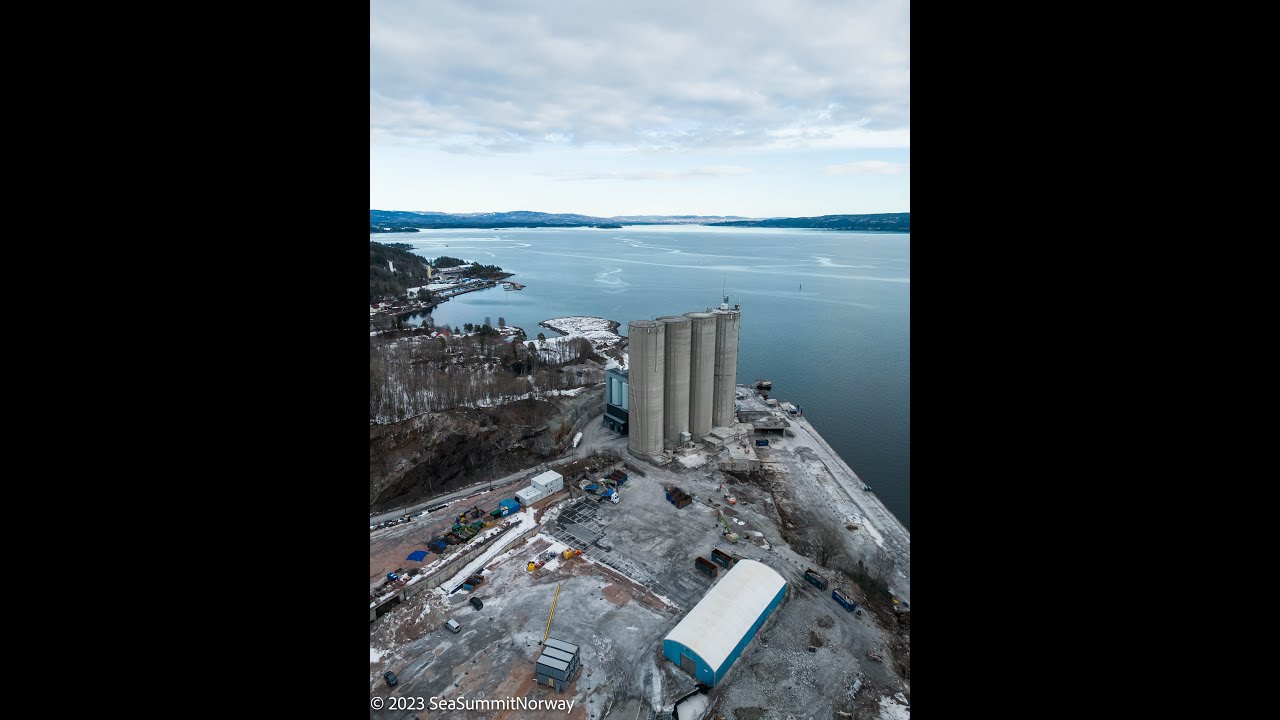 Slemmestad utbygging februar 2023 - YouTube