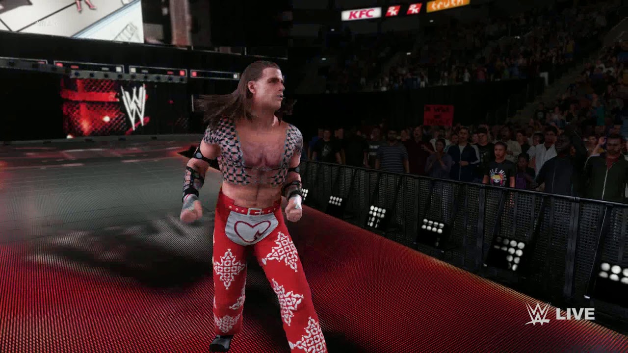WWE 2K18 HBK : Entrance Titantron Movie Create - YouTube