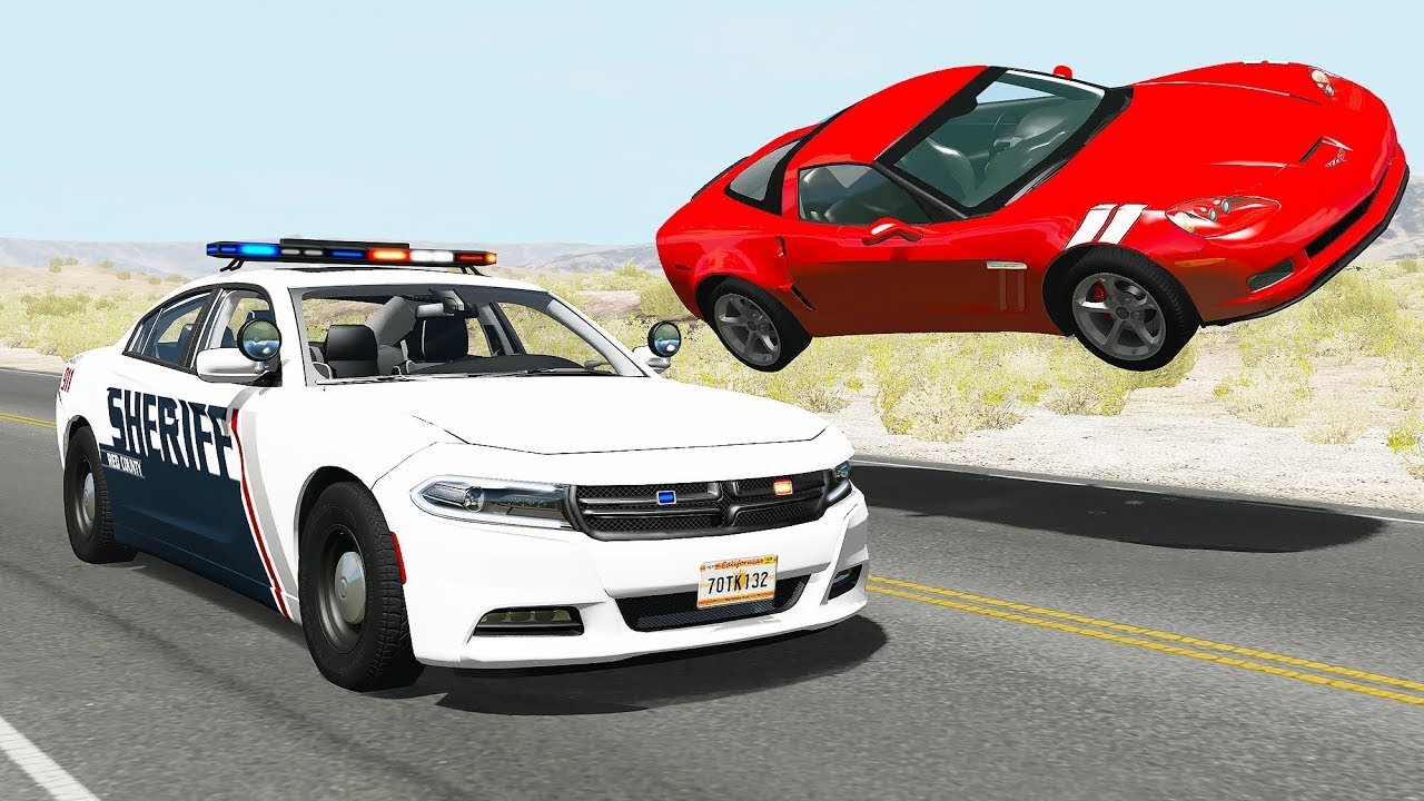 Ultimate High-Speed Police Chases Compilation #1 | BeamNG Drive - YouTube